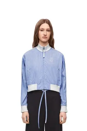 Loewe Striped Cotton Track Jacket
