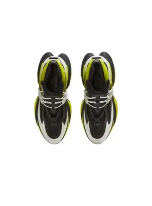 Balmain Unicorn Low-top Trainers In Neoprene And Leather