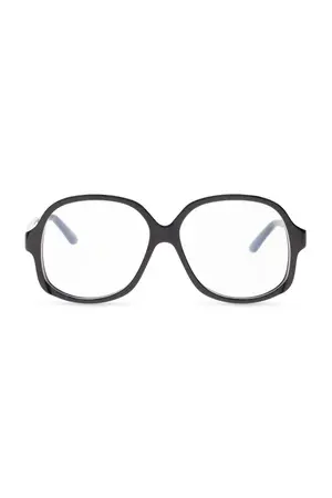 Valentino Garavani Oversized Frame Glasses - White