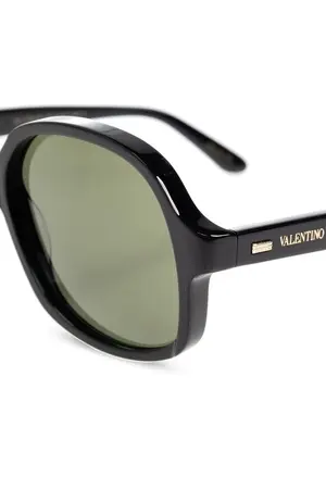 Valentino Garavani Full Rim Oval Sunglasses