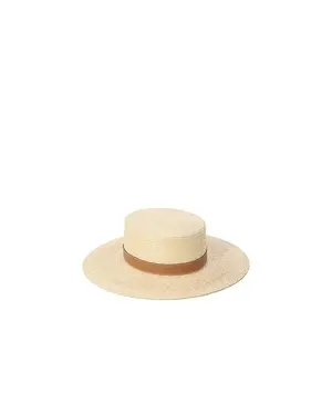 Gucci Logo Plaque Woven Hat
