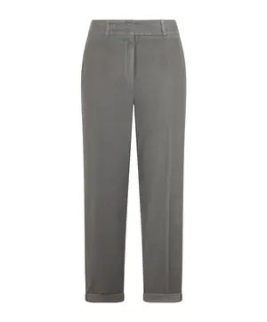 Peserico High-waisted Cropped Pants