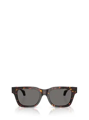 Versace Square Frame Sunglasses With Tinted Lenses - Gray