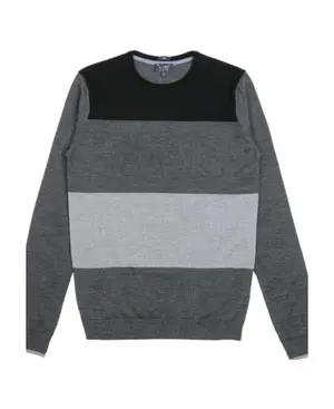 Emporio Armani Embossed Logo Crew Neck Sweater