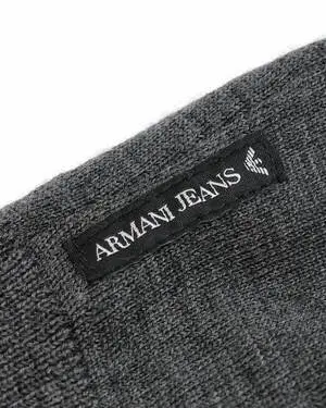 Emporio Armani Embossed Logo Crew Neck Sweater