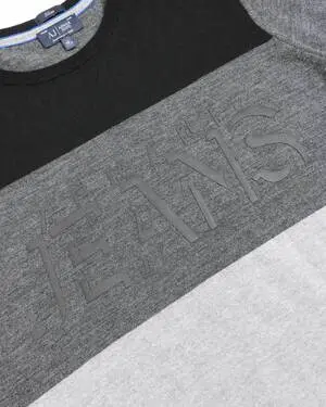 Emporio Armani Embossed Logo Crew Neck Sweater