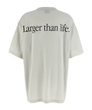 Balenciaga The Carrie" Graphic Print Crewneck T-shirt - White