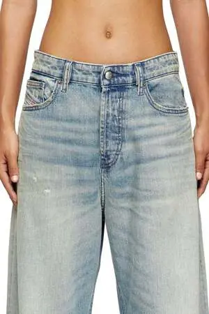 DIESEL® 1996 D-sire Distressed Wide Leg Jeans