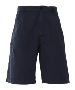 C.P. COMPANY Cotton Bermuda Shorts With Logo