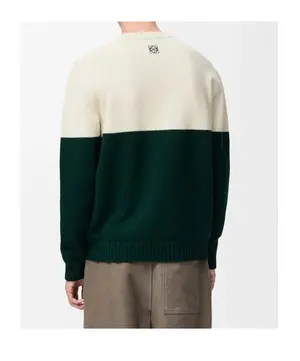 Loewe X Louis Wain Wool Sweater - White/green