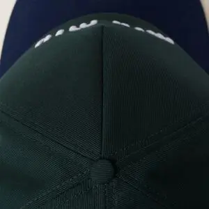 Miu Miu Logo Embroidered Baseball Cap - Fir/royal