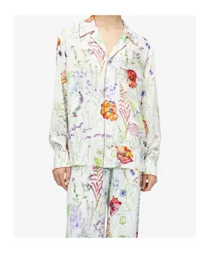 Alexander McQueen Floral Print Shirt