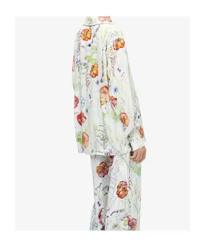 Alexander McQueen Floral Print Shirt