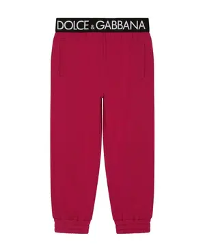 Dolce & Gabbana Logo Waistband Track Pants