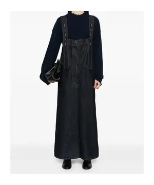 UMA WANG Denim Maxi Dress