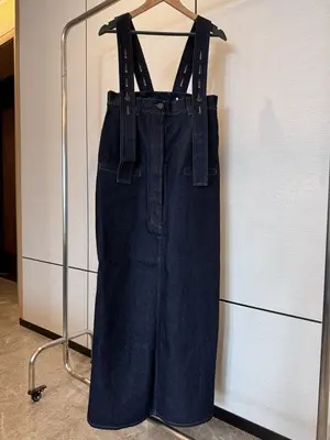 UMA WANG Denim Maxi Dress
