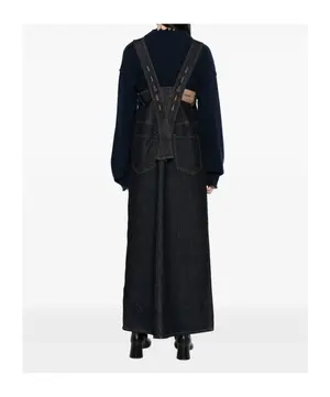 UMA WANG Denim Maxi Dress