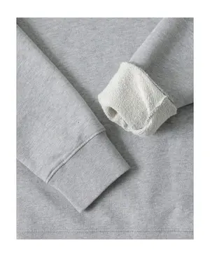Maison Kitsuné Round Neck Long Sleeve Sweater With Fox Decal