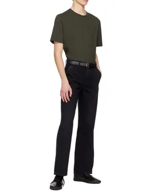 THE ROW Crewneck Straight Hem T-shirt