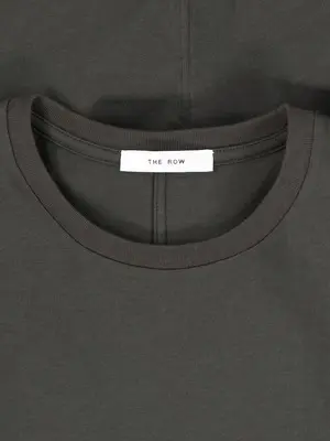 THE ROW Crewneck Straight Hem T-shirt