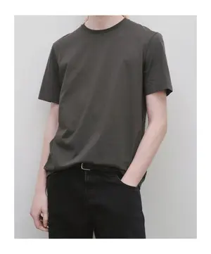 THE ROW Crewneck Straight Hem T-shirt