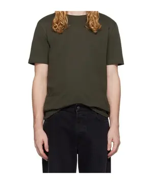 THE ROW Crewneck Straight Hem T-shirt