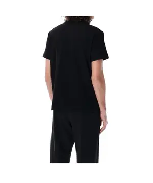 Burberry Logo Embroidered Polo Shirt