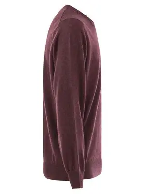 Brunello Cucinelli Crewneck Knitted Jumper - Red