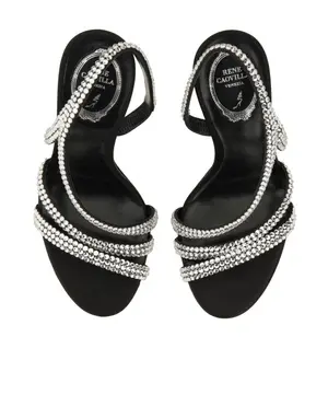 Rene Caovilla Embellished High-heeled Sandals