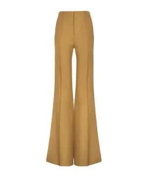 Chloé Flared Cotton Trousers