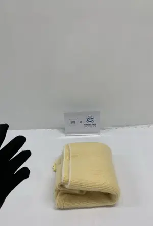Jacquemus Cropped Turtleneck Jumper - Light Yellow