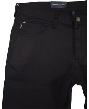 Emporio Armani Slim Fit Trousers - Black