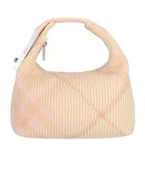 Burberry Check Pattern Zipped Tote Bag - Fruit Drop