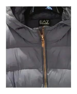 EA7 Hooded Zip-up Puffer Jacket