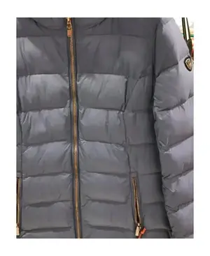 EA7 Hooded Zip-up Puffer Jacket