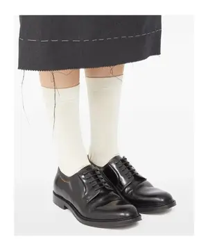MAISON MARGIELA Round Toe Lace-up Shoes