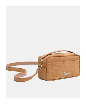 Jacquemus Baneto Camera Bag - Camel-colored