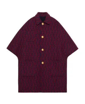 Gucci Reversible Coat With Interlocking Double G Anchor Buttons