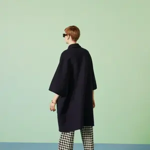 Gucci Reversible Coat With Interlocking Double G Anchor Buttons