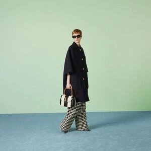 Gucci Reversible Coat With Interlocking Double G Anchor Buttons