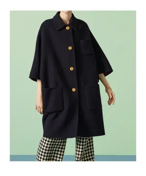 Gucci Reversible Coat With Interlocking Double G Anchor Buttons