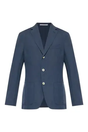 Eleventy Single-breasted Blazer - Navy
