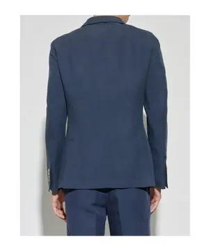 Eleventy Single-breasted Blazer - Navy