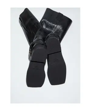 Acne Studios Square Toe Stirrup Boots