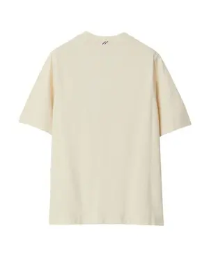 Burberry Logo Patch Crewneck T-shirt