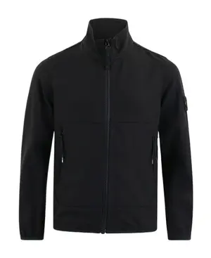 Stone Island Zip-up Compass Patch Jacket