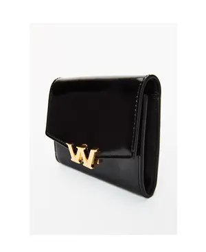 Alexander Wang Glossy Card Holder Belt