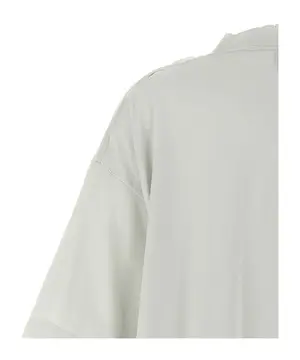 Balenciaga Oversized Graphic Print T-shirt - White