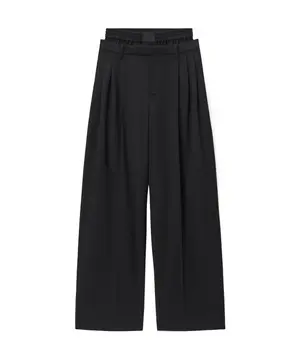 Alexander Wang Layered Straight-leg Pants