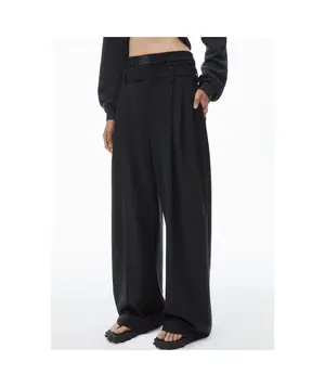 Alexander Wang Layered Straight-leg Pants